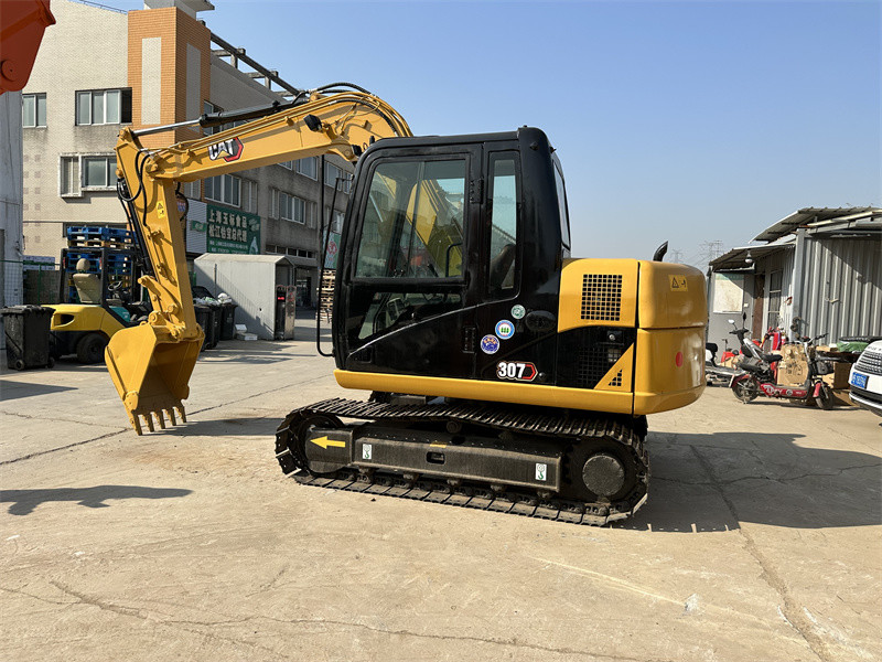 Caterpillar 307D Cat Used Excavators With 0.31m3 Bucket Capacity